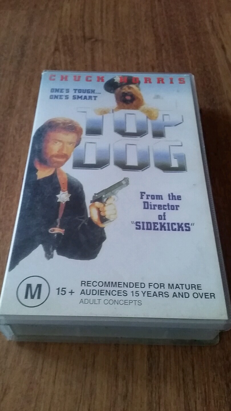 TOP DOG - CHUCK NORRIS - VHS VIDEO | eBay