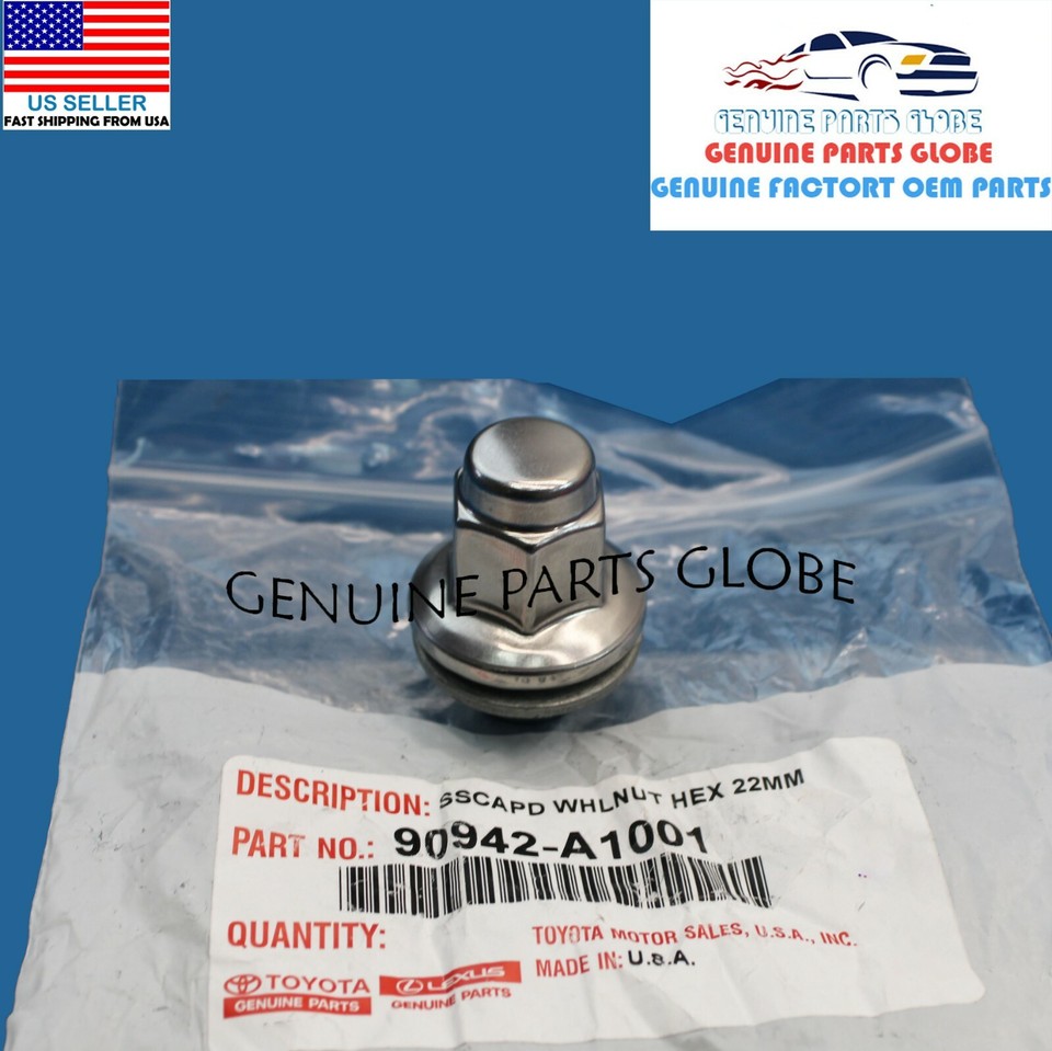 GENUINE TOYOTA TUNDRA SEQUOIA LX470 LX570 ALLOY WHEEL LUG NUT SET 5X ...