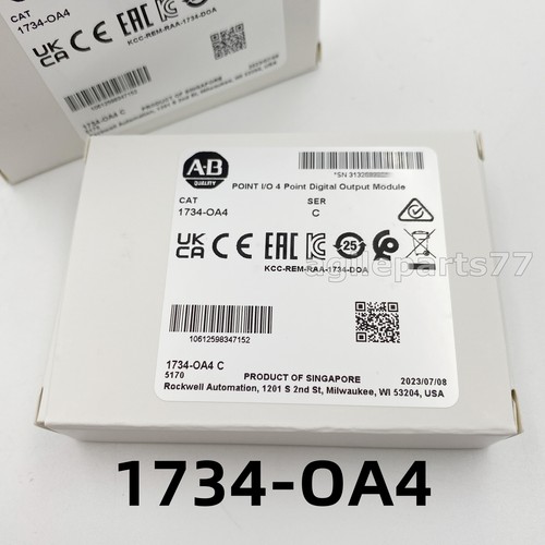 New Factory Sealed AB 1734-OA4 Allen-Bradley Output Module POINT I/O ...