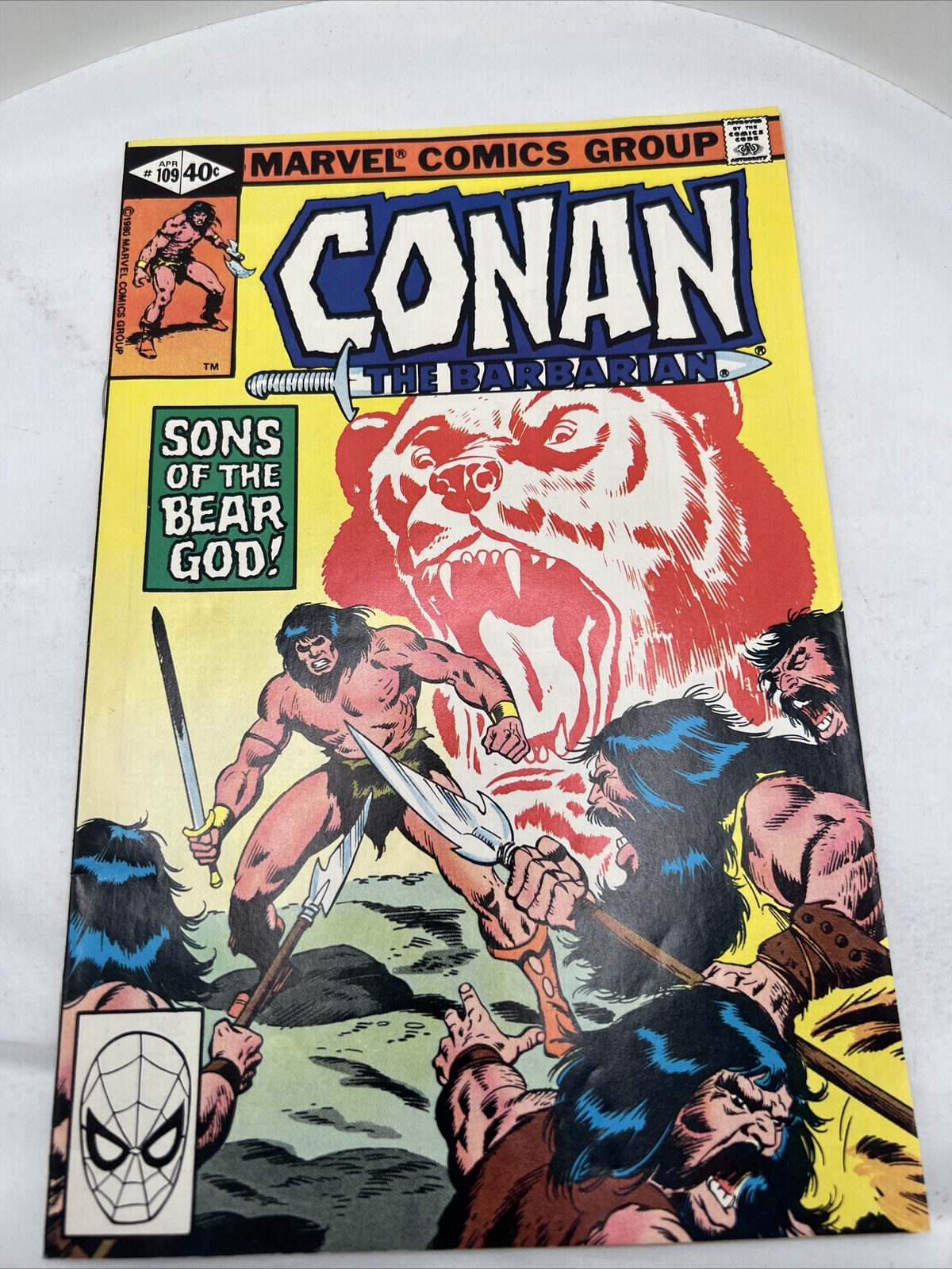 Marvel Comics Group Conan The Barbarian No.109 | eBay