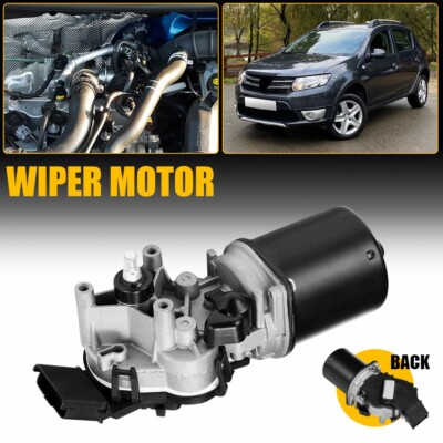 Fit Dacia Sandero Logan Stepway MCV Front Wiper Motor 2012-2023 ...