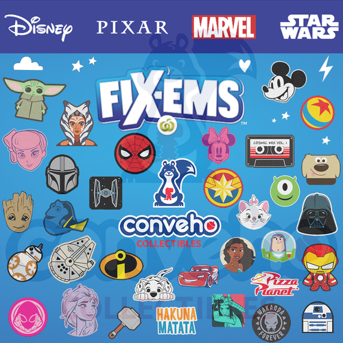 Woolworths Full Complete Set 36 Fix-Em Fix-Ems FixEm Woolies Sticker ...
