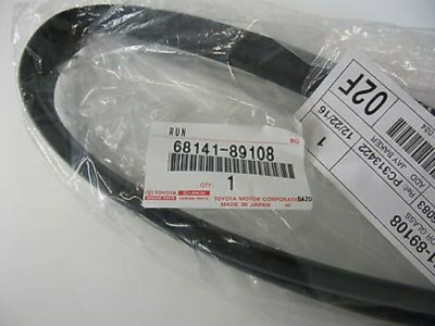 TOYOTA GENUINE 4RUNNER 84-89 FRONT DOOR GLASS RUN CHANNEL W/VENT ...
