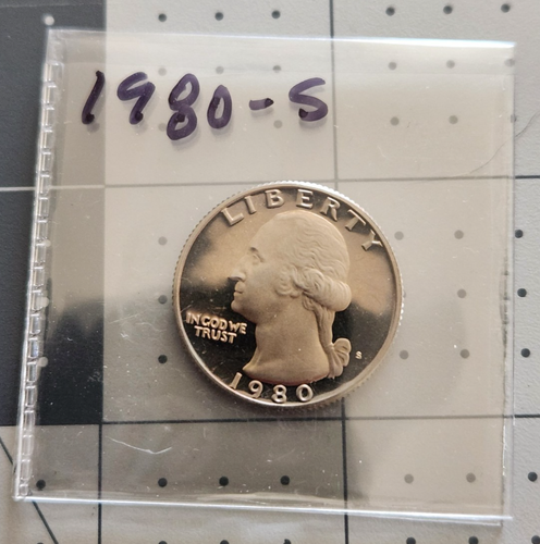 1980 S Washington Proof Quarter | eBay