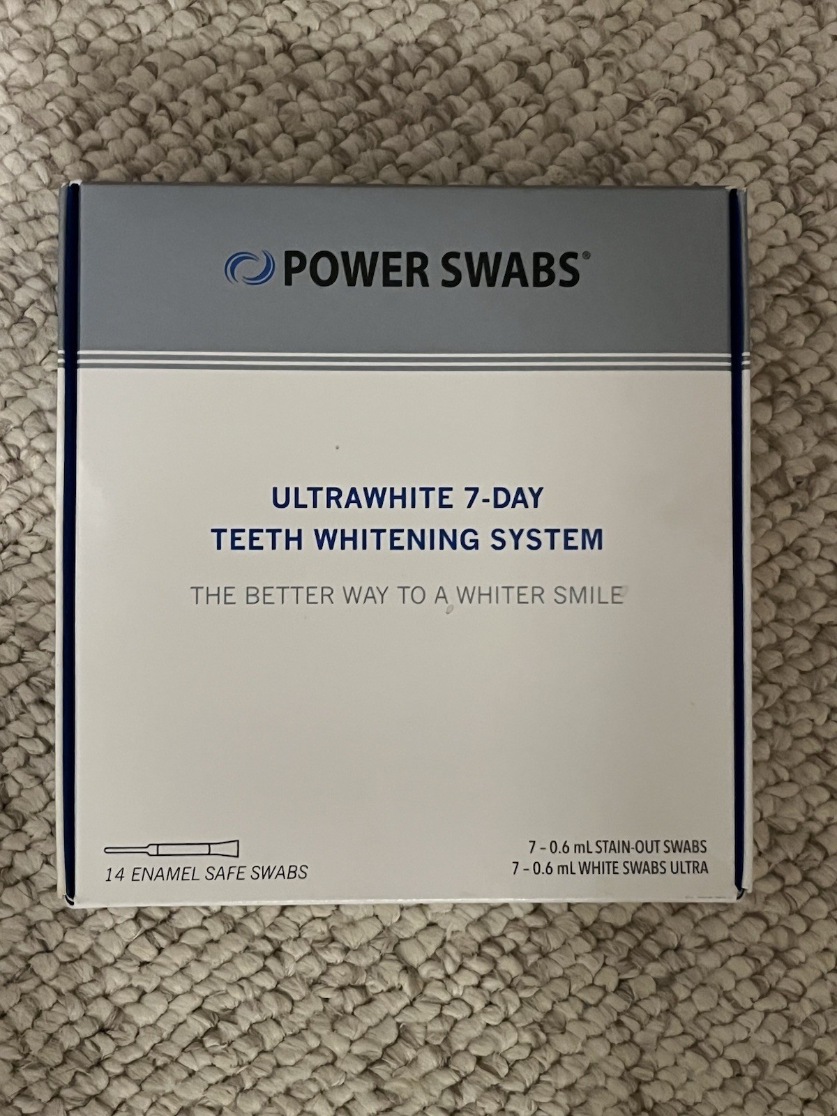 Power Swabs #1 Best Teeth Whitening Stain Removal Gel Oral Bleaching ...