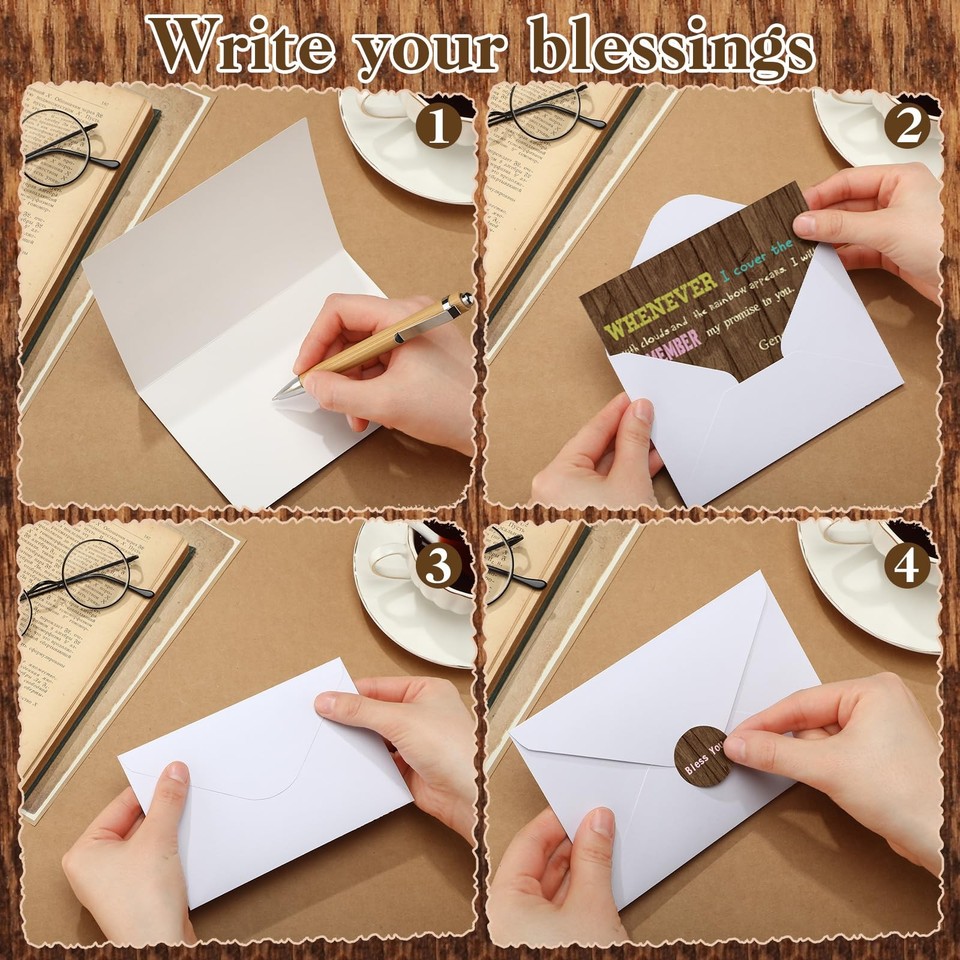 120 Pack Christian Greeting Cards Bulk Religious Motivational ...