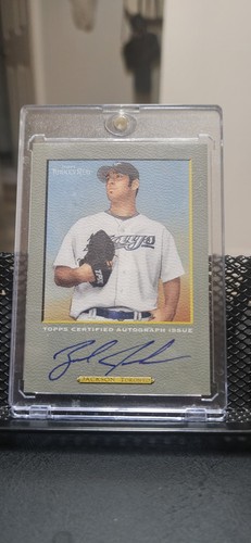 2005 Topps Turkey Red Baseball Authentic Autograph Zach Jackson #TRA-ZJ ...