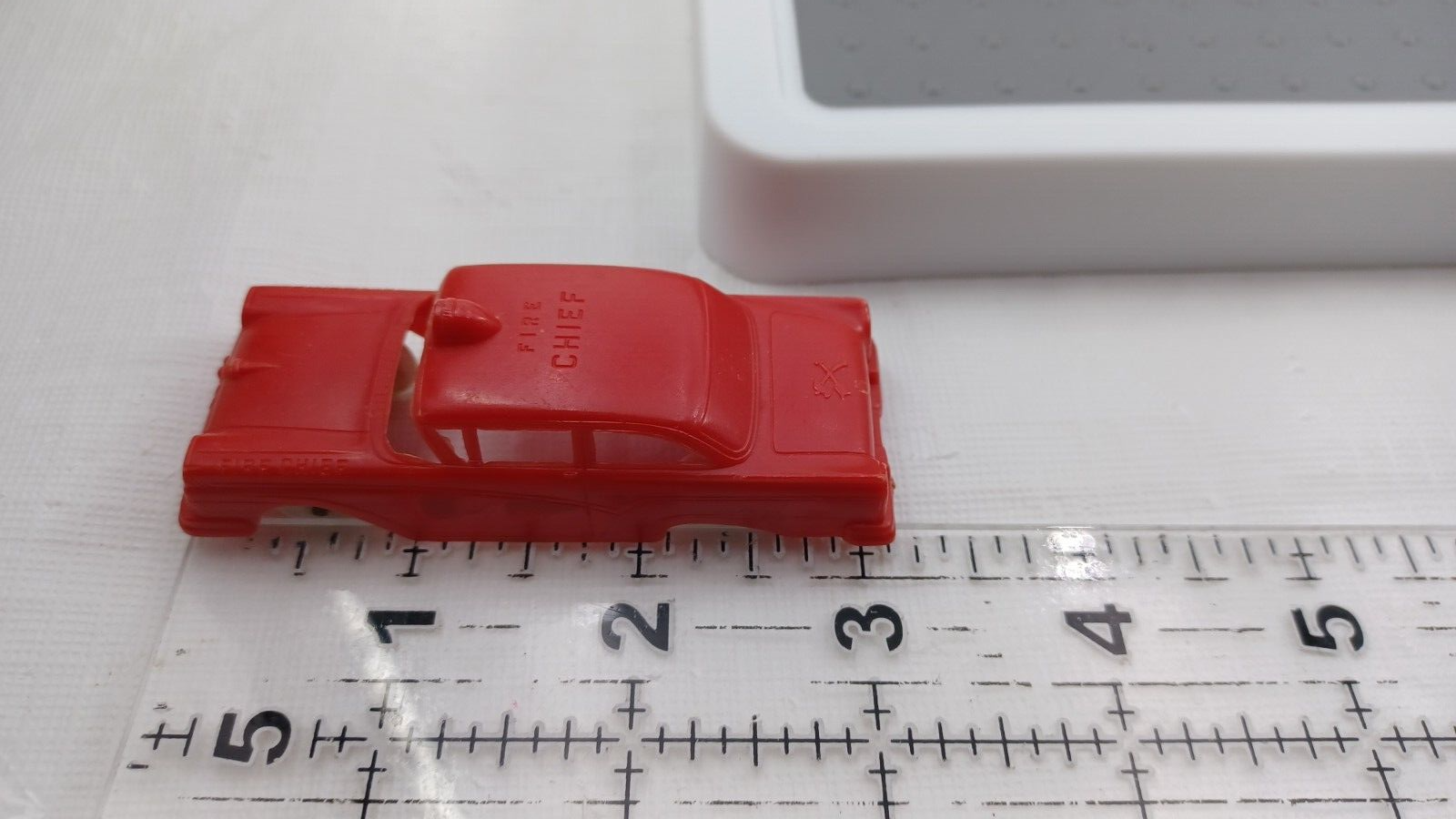 Vintage F & F Mold & Die Works Ford Fire Chief Car Lot Of 2 Plastic U.S ...