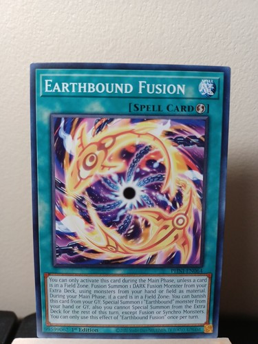 PHNI-EN064 - Earthbound Fusion - Common 1st Edition - YuGiOh! TCG | eBay