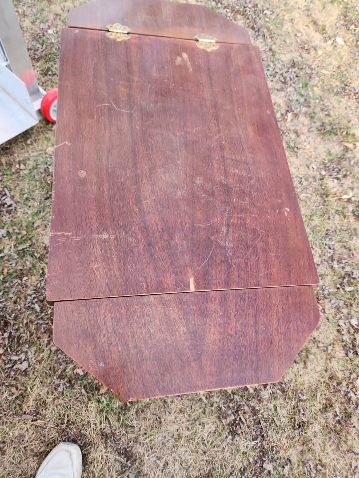 RARE WHITE ROTARY SEWING MACHINE IN MARTHA WASHINGTON CABINET UNTESTED ...