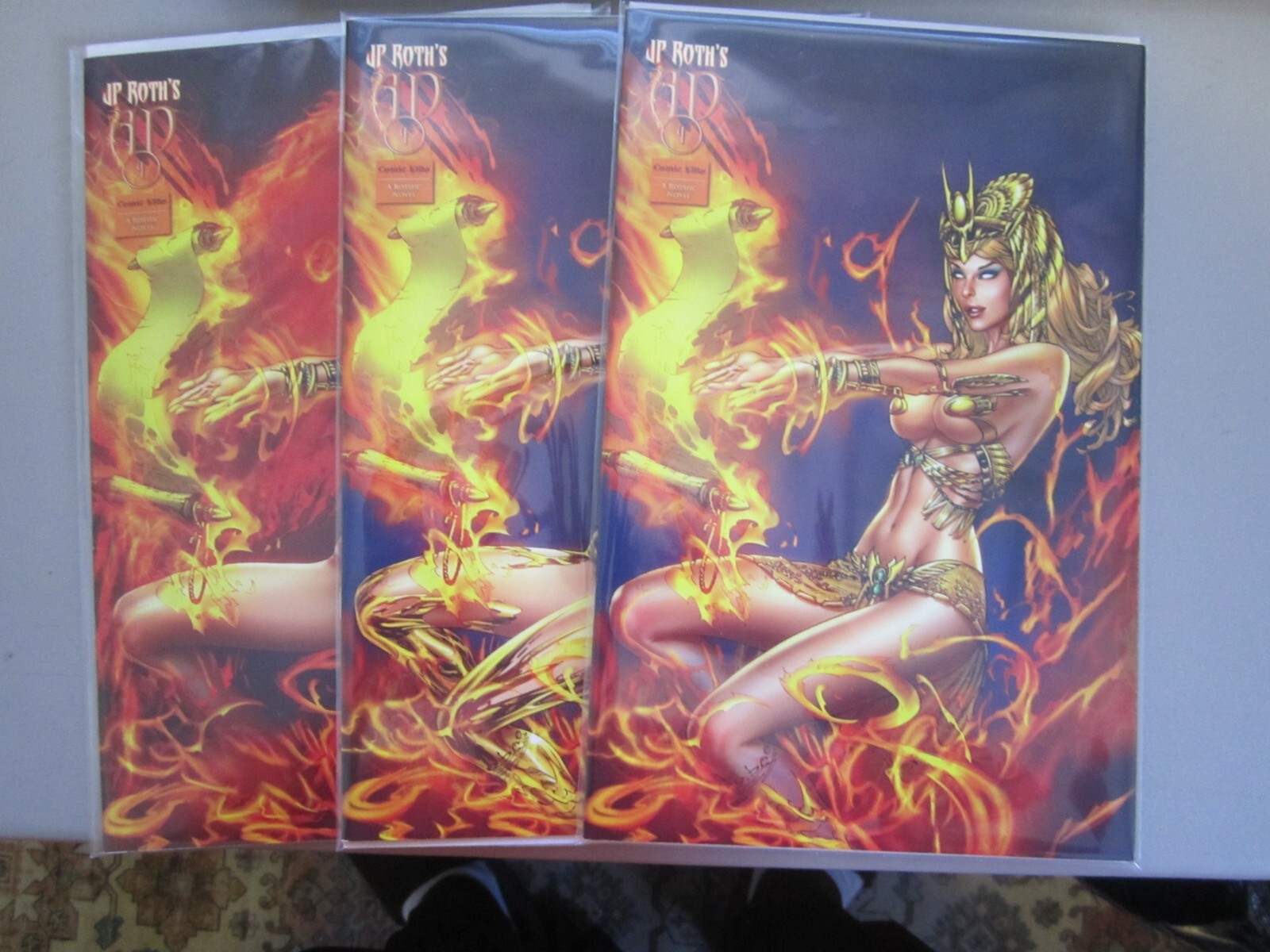 ANCIENT DREAMS #4 Comic Book #10 of 25 & LTD 150 & Normal COMIC ELITE ...