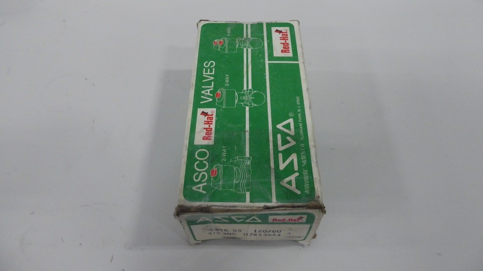Asco 8316 55 Solenoid Valve Red Hat | eBay