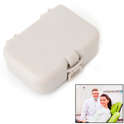 1Set Dental Storage box Denture False Teeth Case With Mirror and Clean ...