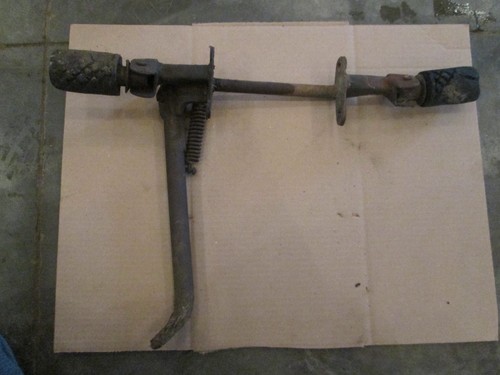 1971 Suzuki TS90 TS 90 front footpegs foot pegs rests rest peg ...