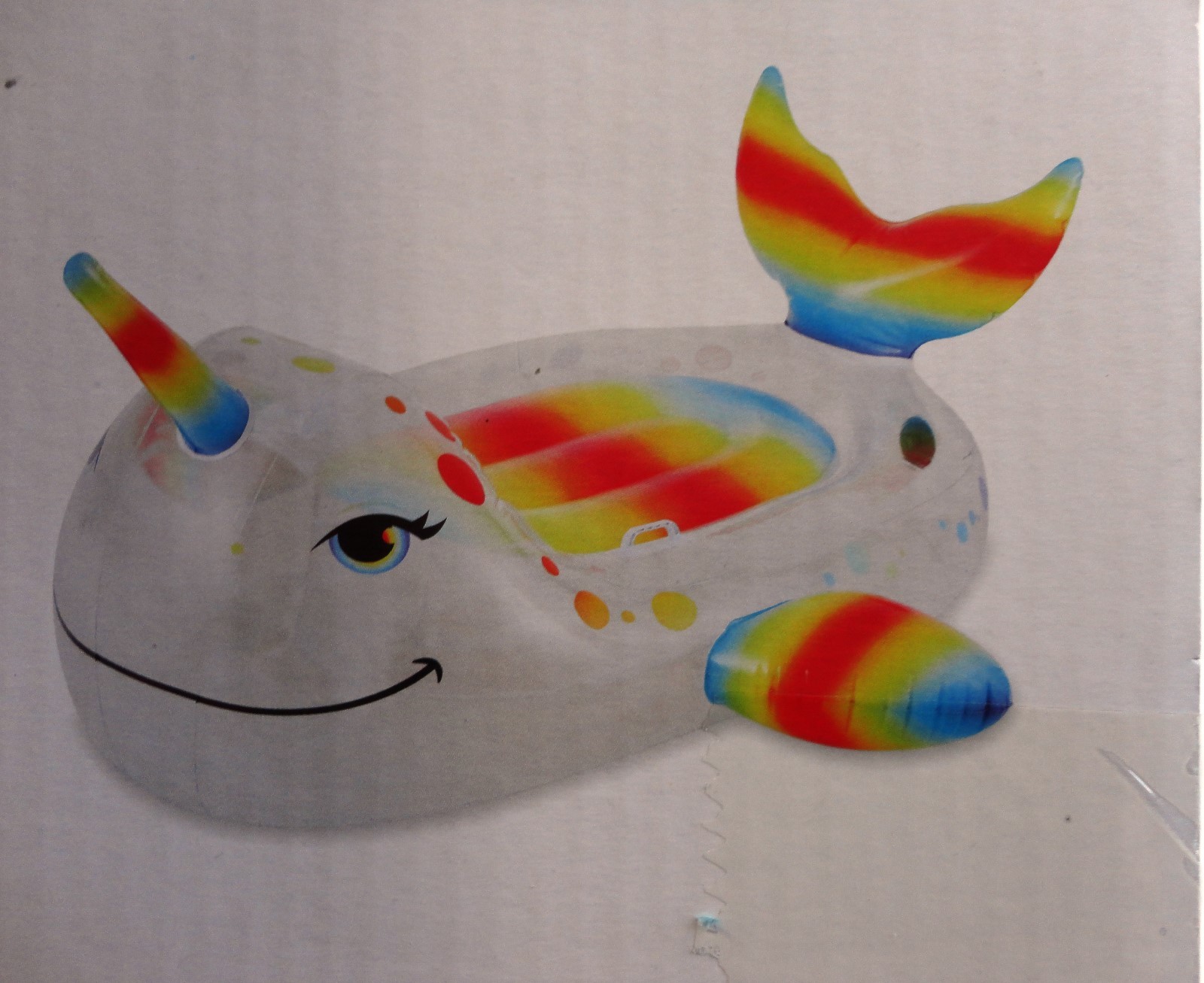 Polygroup Narwhal Ride-On Inflatable Pool Float (008852) | eBay