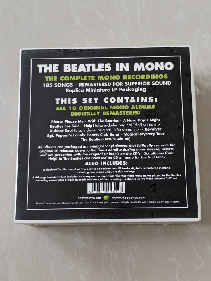 Beatles in Mono by The Beatles Complete Mono Recordings 13 CD Box Set ...