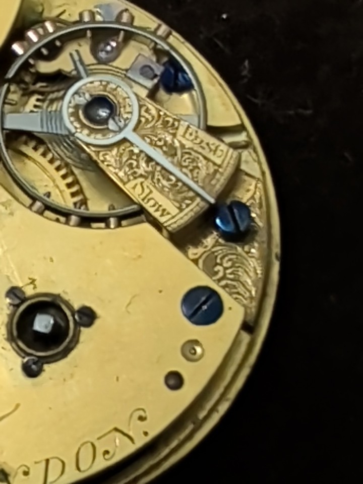 John Bennett Cheapside London Antique Key Wound Pocket Watch Movement ...