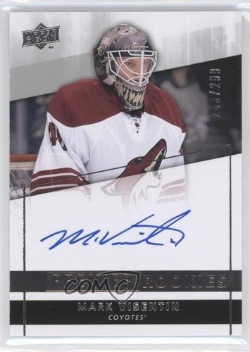 2014-15 Upper Deck Premier - Rookie Autographs Mark Visentin #72 /299 ...