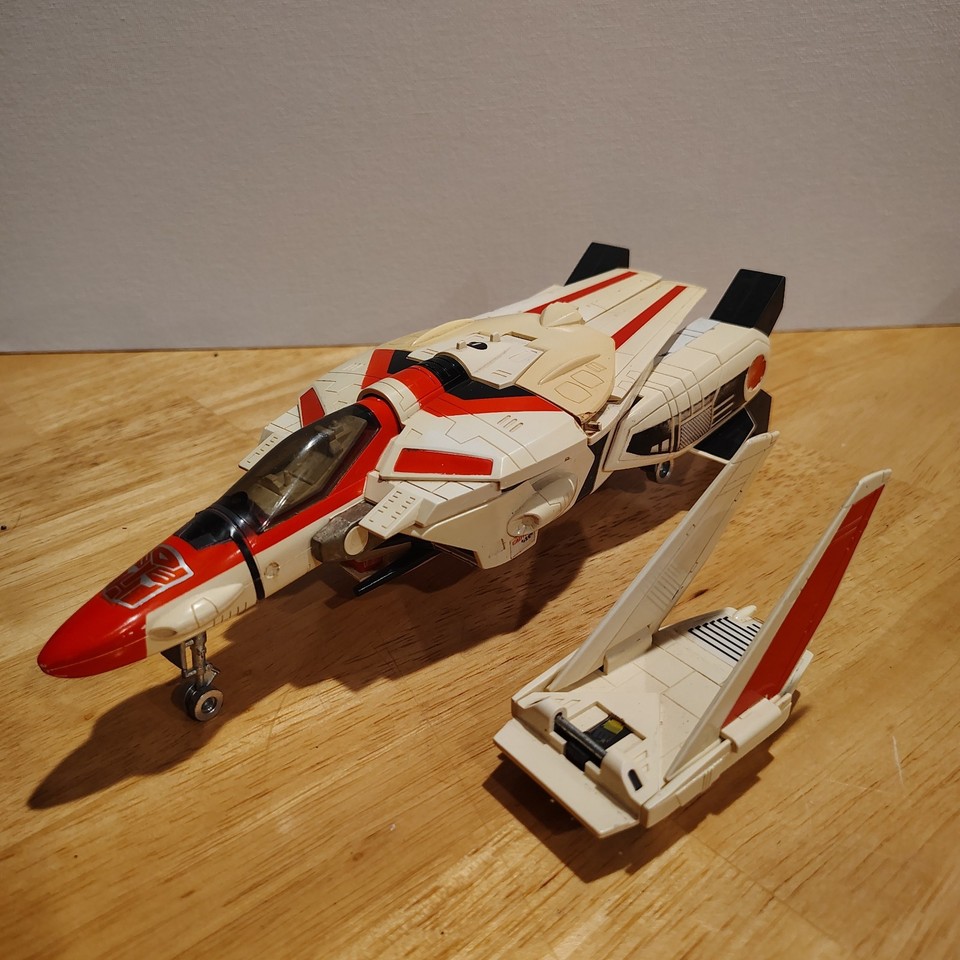 VINTAGE 1984 TRANSFORMER G1 JETFIRE AUTOBOT JET ACTION FIGURE HASBRO ...