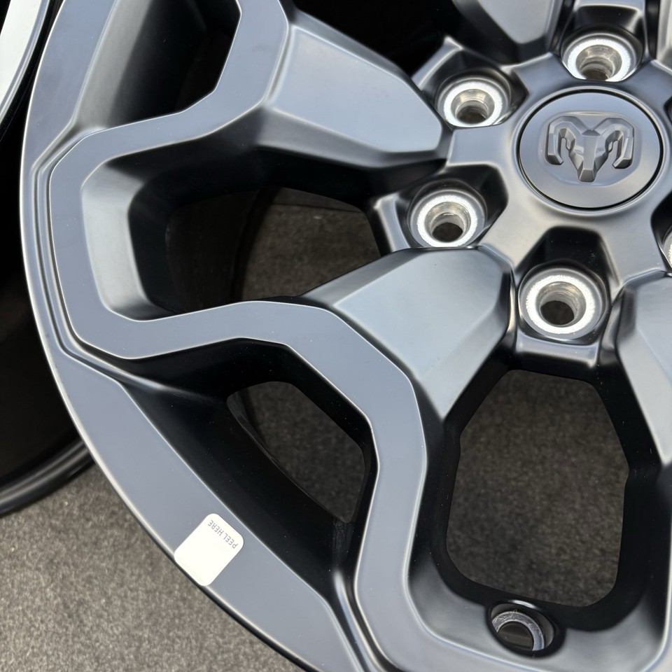 SET (4) 18 INCH WHEELS RAM TRX/RHO 1500 2019-2025 GENUINE OEM SATIN ...