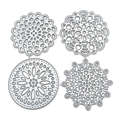 Round Lace Metal Die Cuts Template Exquisite Scrapbooking Embossing ...