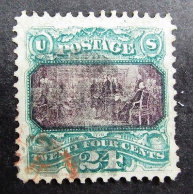 nystamps US Stamp # 120 Used $1150 Red Cancel J30x2408 | eBay
