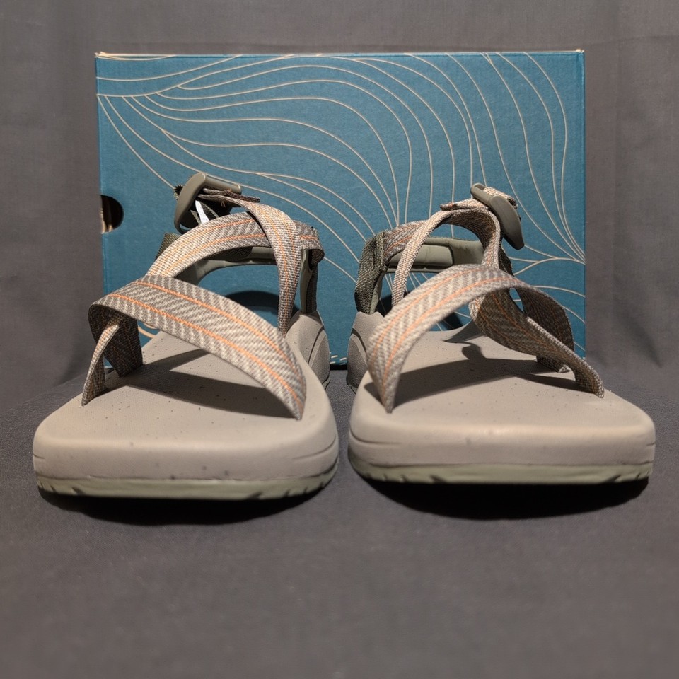 Chaco Cushz Sandals Men's 12 Frond Truffle Extra Cushioned Adjustable ...