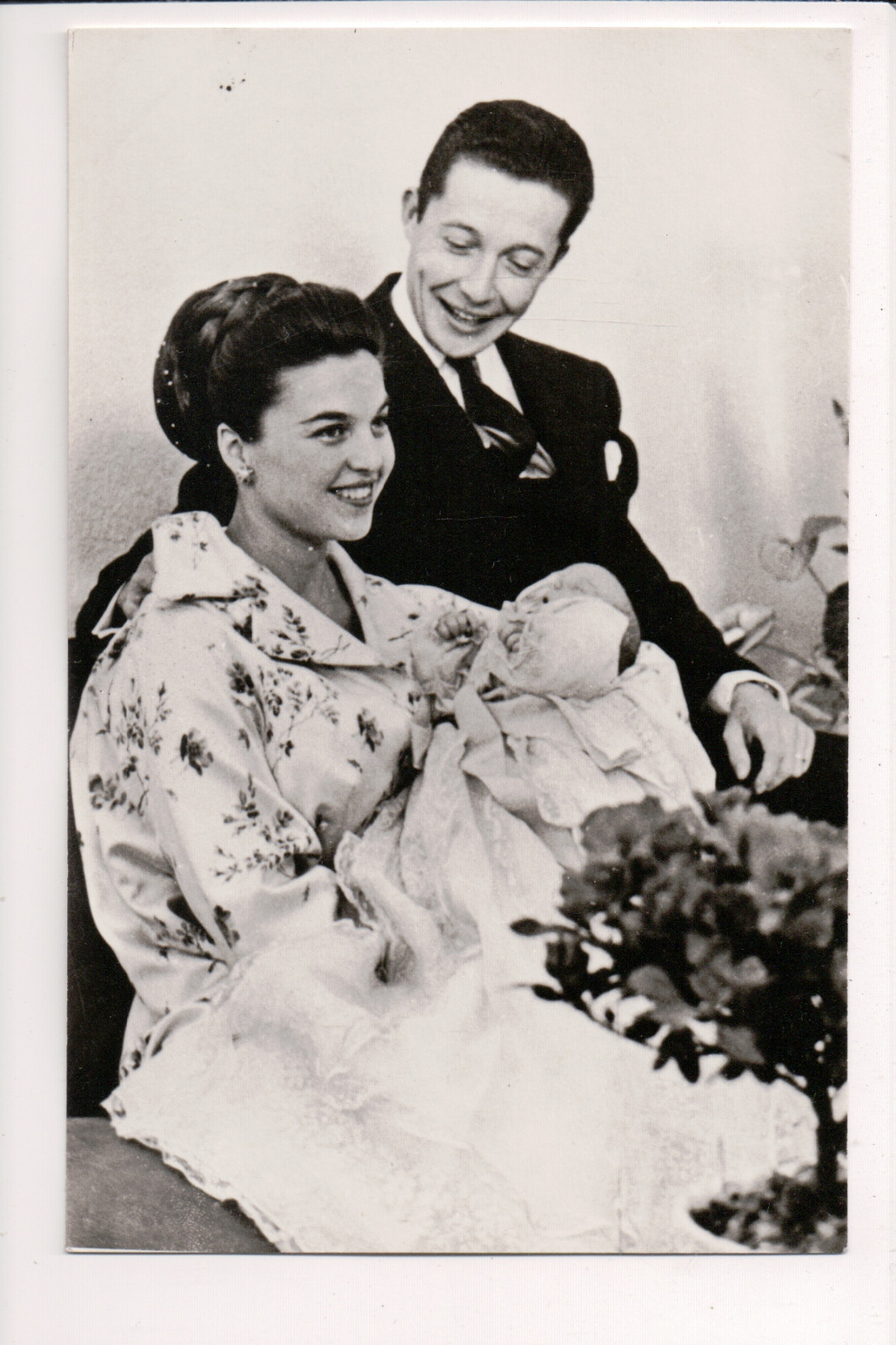 Photo Card Infante Carlos, Duke of Calabria, Princess Anne of Orléans ...