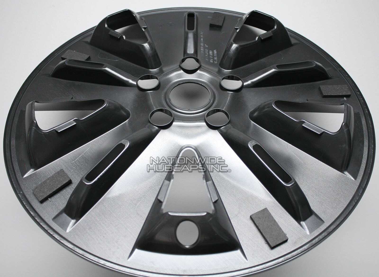4 fit Subaru Legacy Outback 2015-2019 Black 17" Wheel Skins Hub Caps ...