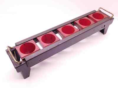 SUSTA 5 SLOT 50 TAPER TOOL HOLDER RACK 23 1/4 X 4 5/8 X 4 3/4 CAT50 ...