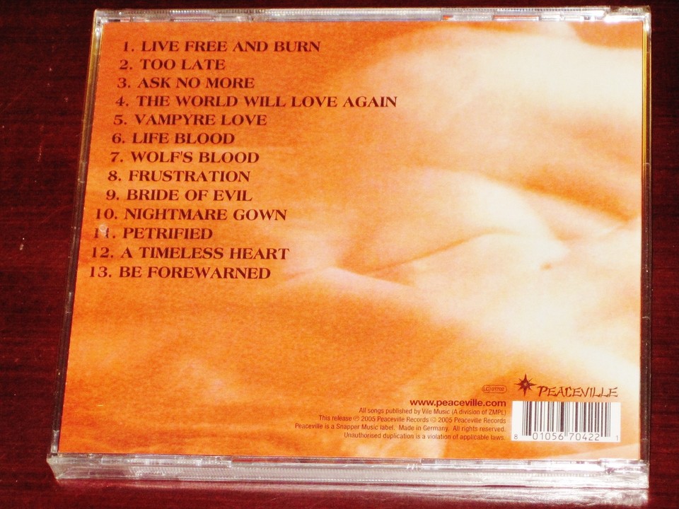 Pentagram: Be Forewarned CD 2005 Reissue Peaceville Records UK ...