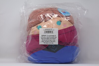 Squishmallow Disney Frozen Anna 14” Plush Ultra Soft Stuffed NWT New | eBay