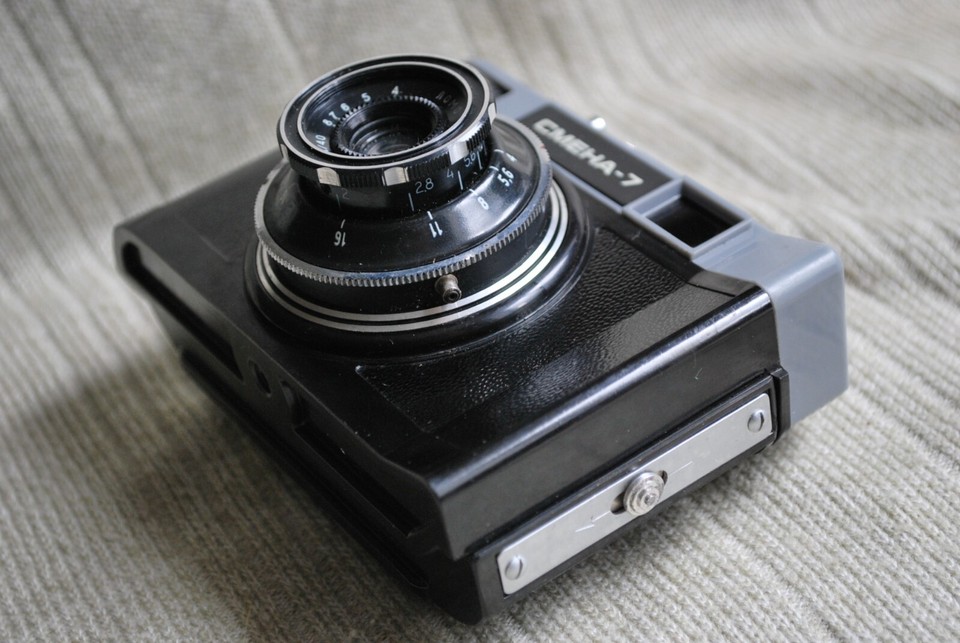 SERVICED! Vintage Smena 7 No.00848 LOMO GOMZ USSR Lens T-43 Film Camera ...