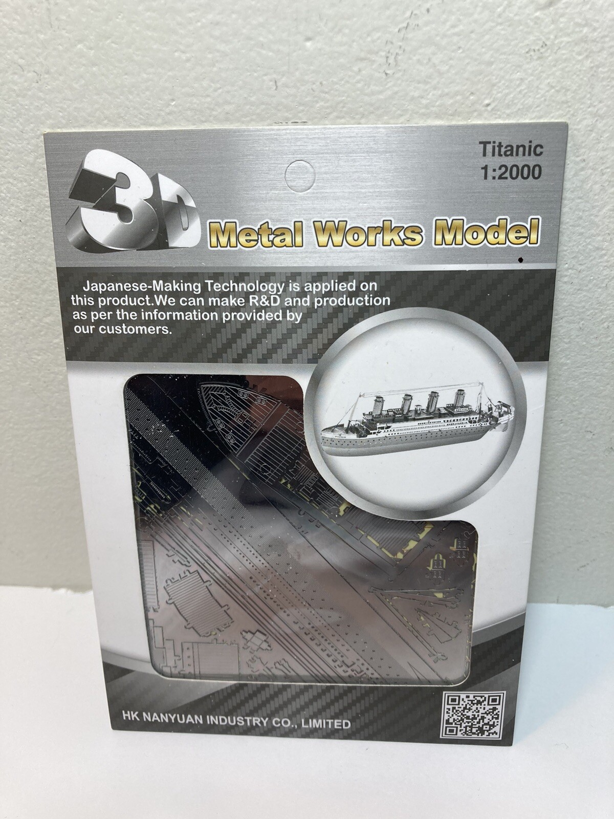 3D Metal Works Model Metal Titanic 1:2000 New | eBay