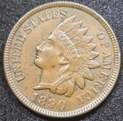 1890 Indian Head Penny BN Uncirculated - Great Coin! | eBay