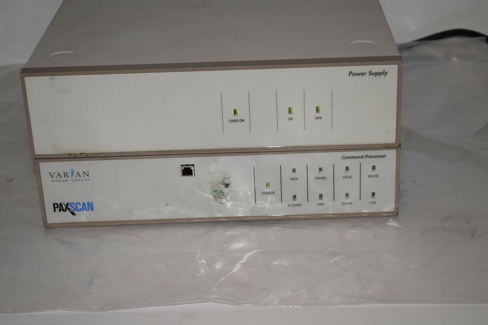 VARIAN PAXSCAN COMMAND PROCESSOR & POWER SUPPLY P/N'S 12620 & 11553R.G.(TF19) | eBay