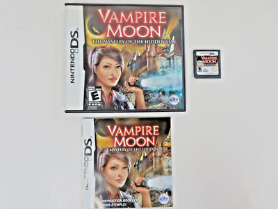 VAMPIRE MOON THE MYSTERY OF THE HIDDEN SUN 2009 -NINTENDO DS VIDEOGAME ...