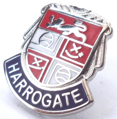 Harrogate Town Yorkshire County Crest Small Pin Badge | eBay UK