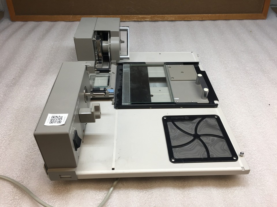 Canon M38076 Microfilm Scanner 800 Roll Fiche Carrier 200 Microfiche ...