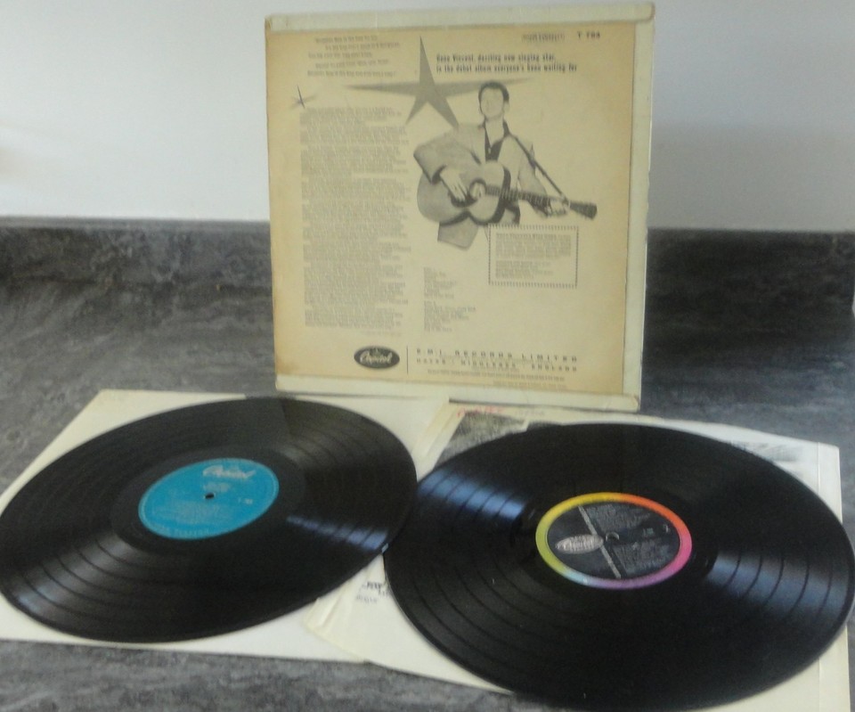 GENE VINCENT:BLUE JEAN BOP:ROCK LP RECORD | eBay UK