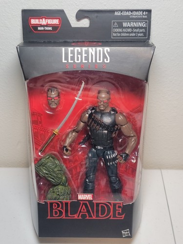 Blade - Marvel Legends Series Action Figure Man-Thing BAF Hasbro MCU ...
