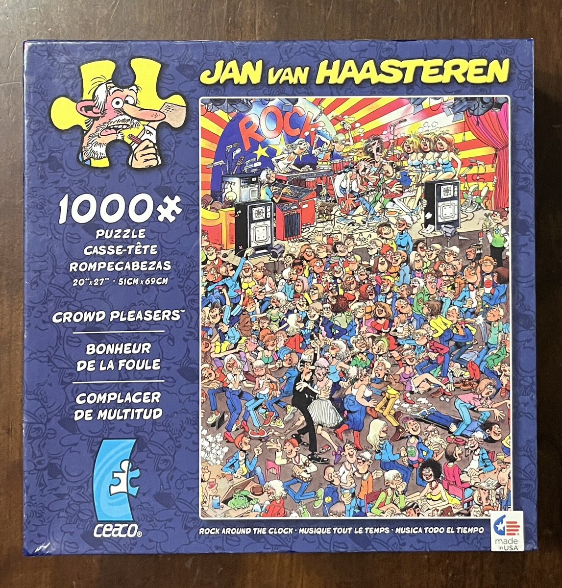 Jan Van Haasteren Crowd Pleasers Puzzles Video Jan Van Haasteren 'In
