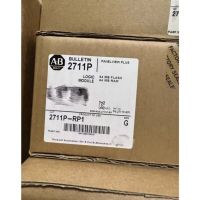 1Pc NEW IN BOX 2711P-RP1 Ser G Panelview Plus Logic Module 2711P-RP1 ...
