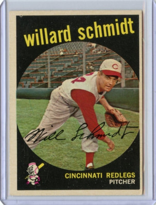 1959 Topps Willard Schmidt Cincinnati Reds #171 ⭐️👀⭐️ EX | eBay