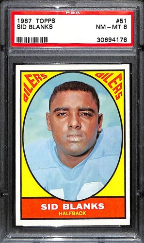 1967 Topps #51 Sid Blanks PSA 8 NMMT C84102 | eBay