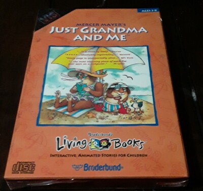 Living Books Just Grandma and Me For Radio Shack Tandy VIS (Very Rare ...