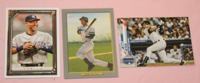 DEREK JETER (3) 2021 GALLERY #174 2020 TOPPS #TR49 TOPPS UPDATE #U257 ...