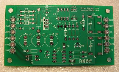 DIY PCB - Muting Circuit for Audio Amp or Preamp | eBay