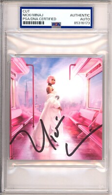 Nicki Minaj Pink Friday Art Card SIGNED Picture Photo AUTOGRAPHED PSA ...