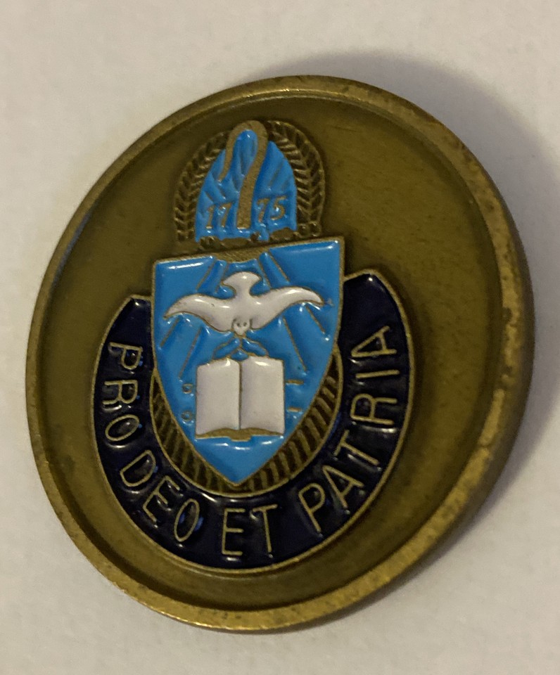 Pro Deo Et Patria Korea Chaplain Challenge Coin F24 | eBay